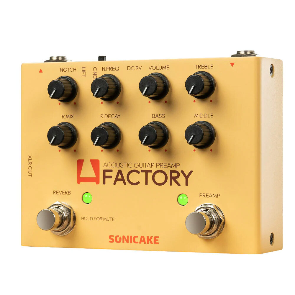 Sonicake QDS-04 A Factory Acoustic Guitar Preamp