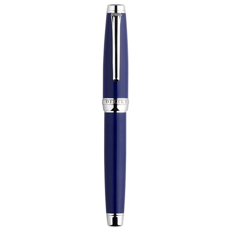 Перьевая ручка Majohn DELIKE, темно-синий, Bent 0.5-0.6mm