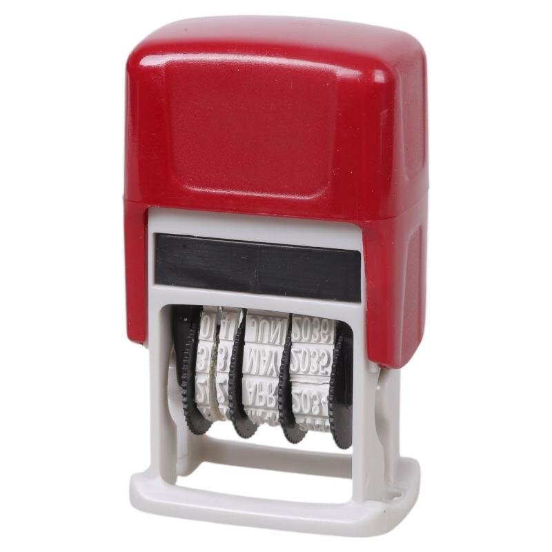 Регулируемый штамп с датой, Зеленый