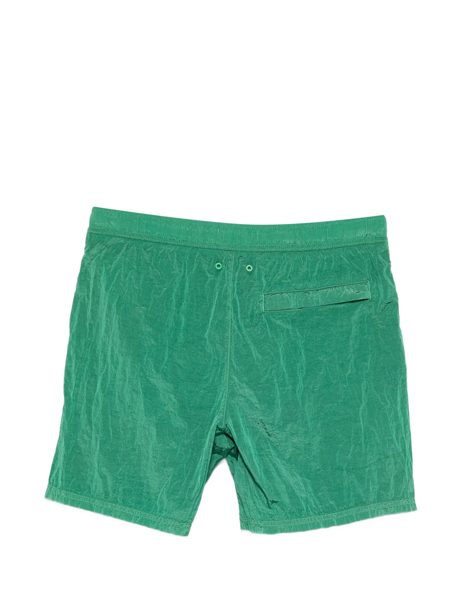 Шорты для плавания Stone Island Logo patch swim shorts, размер XL, green — фото 1