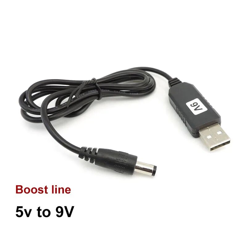 Boost line 5V to 9V, 9V boost line