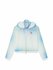 Куртка Casablanca Hooded dotted jacket, размер 44, бежевый/белый