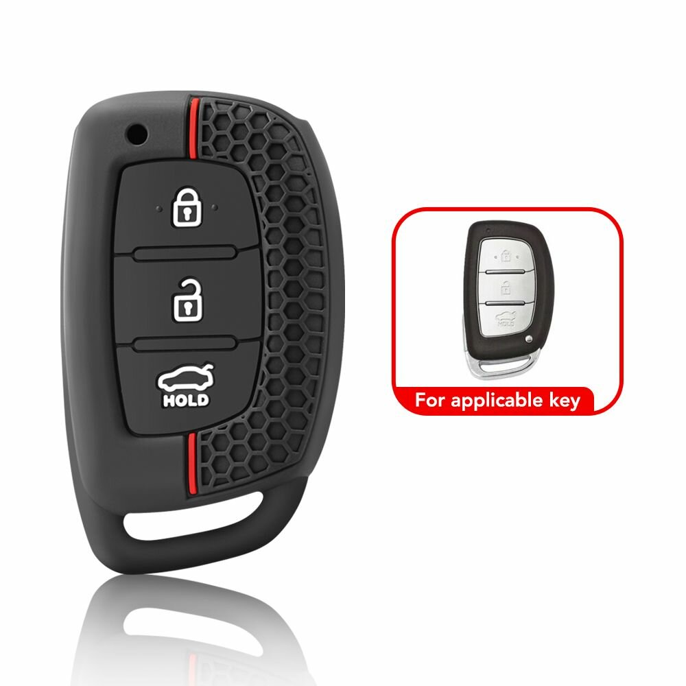 Чехол силиконовый для автомобильного ключа Hyundai