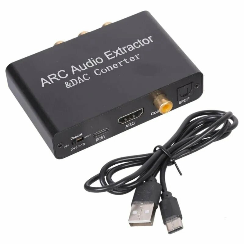 Высококачественные аудиоконвертеры с HDMI ARC и SPDIF на аналоговый стереовыход