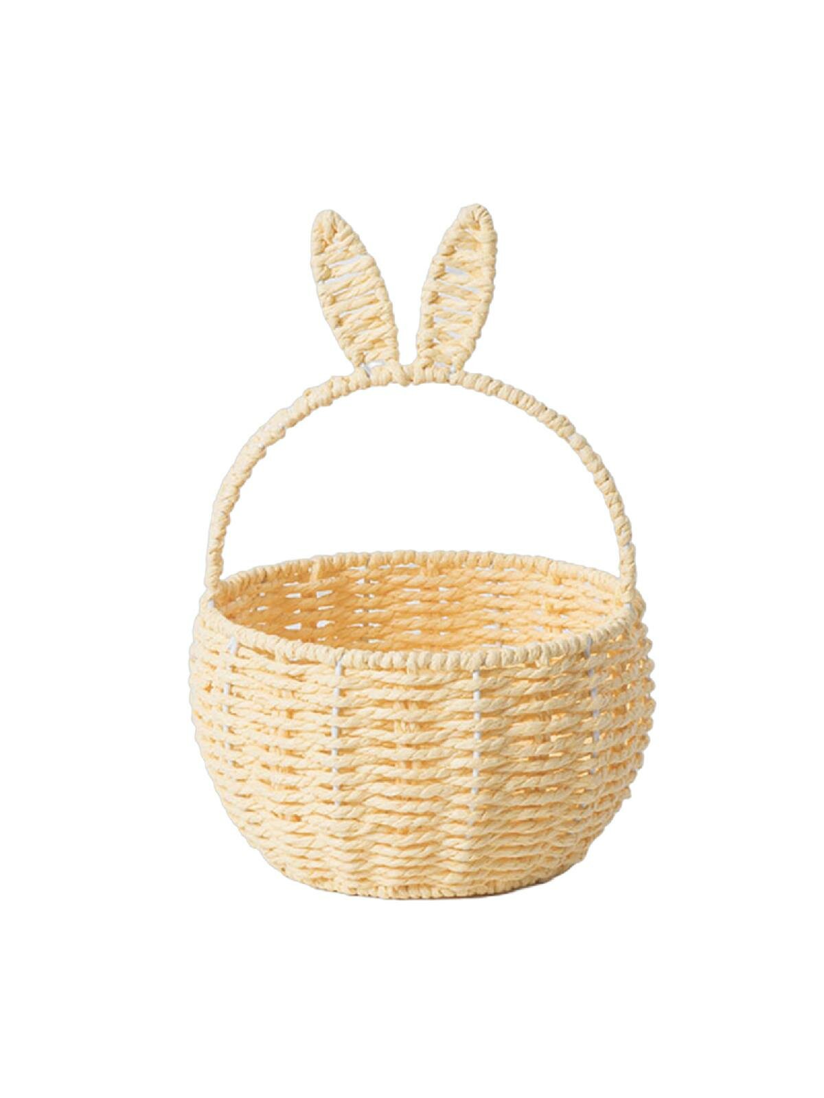 Стильная плетеная корзина из бумажной веревки Практичное решение для организации дома