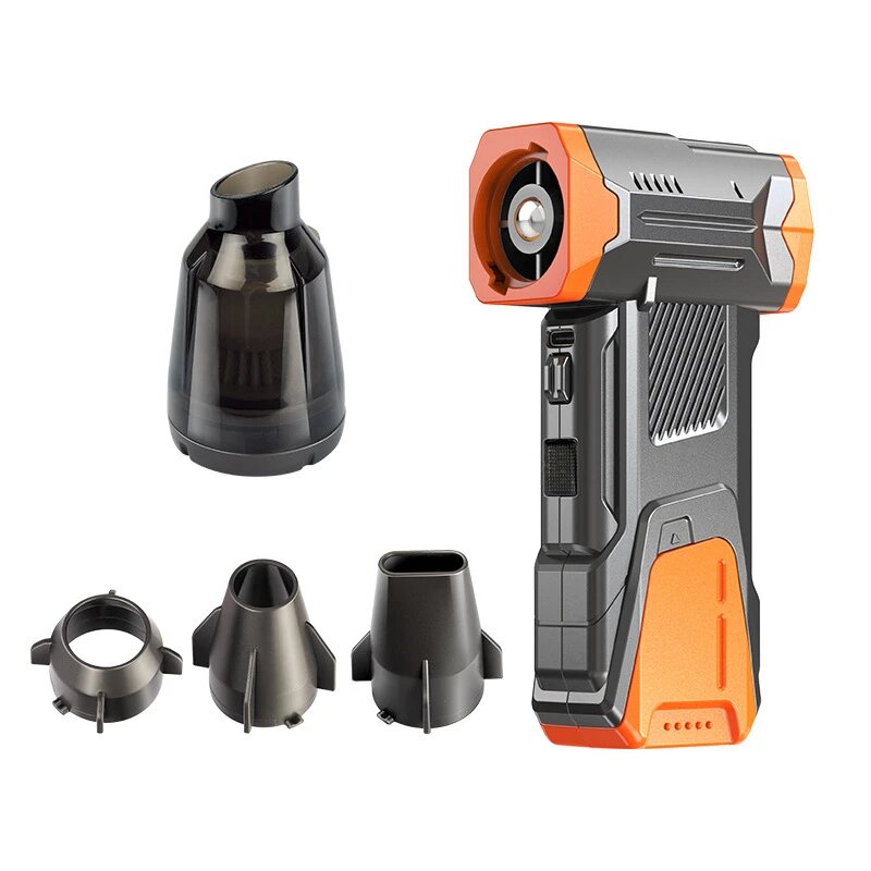 Super X6Pro Turbo Jet Fan ручного вентилятора Orange Blow Suction