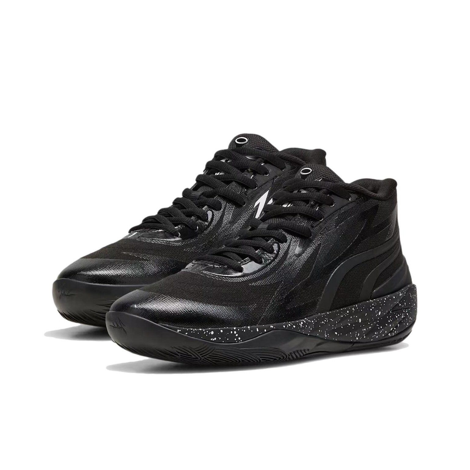 Кроссовки PUMA MB.02, размер EU 41 стопа (26.5CM), черный — фото 1