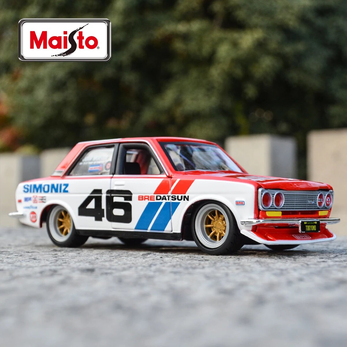 Maisto BRE Datsun 510 1:24 металлический автомобиль