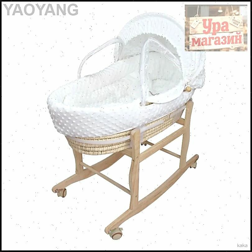 Деревянная подставка под люльку для новорожденных