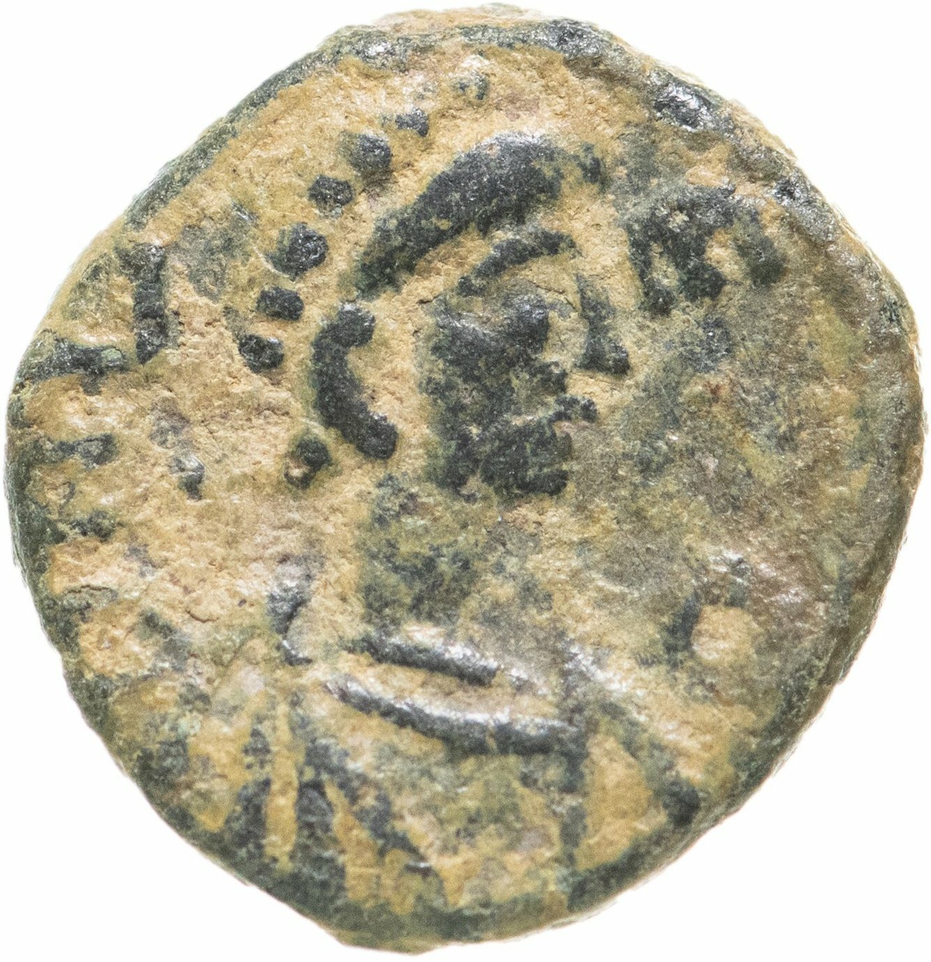 Римская империя, Лев I, 457-474 годы, Нуммий , Медь, в сохранности VF-XF