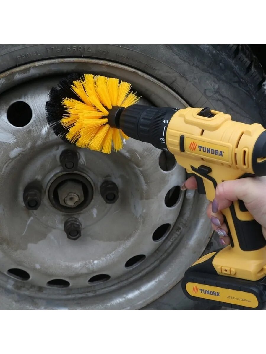 Многофункциональная щётка для шуруповёрта