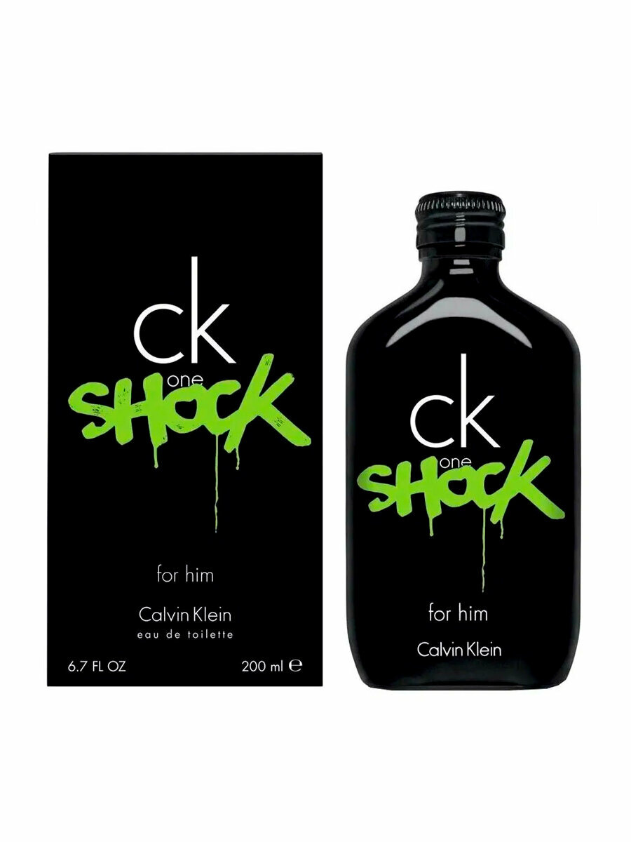 Туалетная вода Calvin Klein CK One Shock For Him 200 мл.
