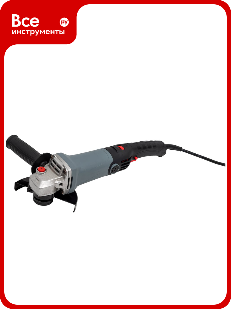 Сетевая УШМ (болгарка) Profipower PGS-1200R (1100 Вт, 125мм, 11000 об/мин, регулятор оборотов, в коробке) E0005