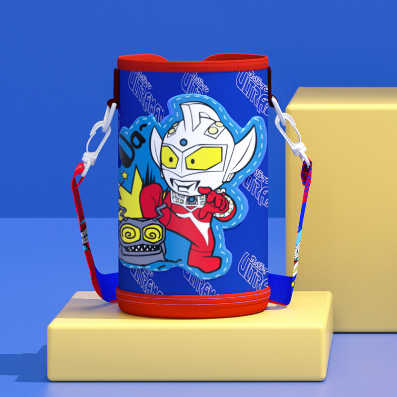 Детский изолированный чехол для стакана, мультяшный чехол для бутылки с водой, изолированный чехол для стакана, противоударный защитный чехол, чехол для бутылки с водой оптом