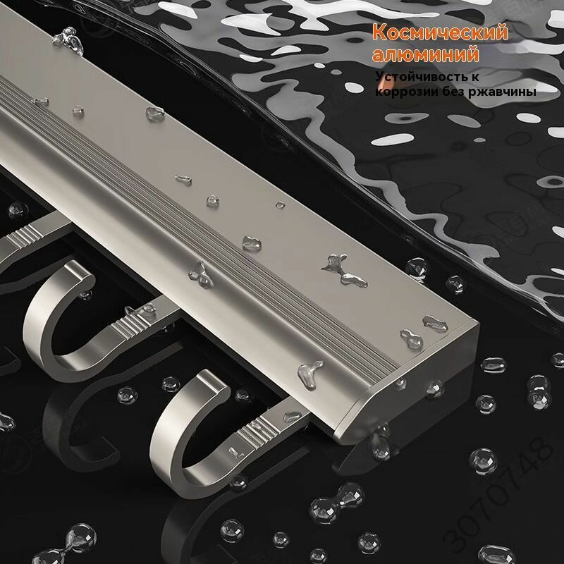 Рейлинг для кухни и ванной, 60 см х 7 см х 5 см