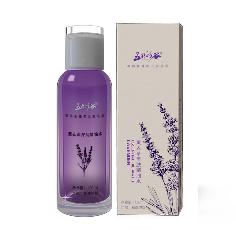 5-цветная эфирная масло лаванды River Valley Beauty, 120 мл/бутылка, смягчающая вода, успокаивающая, увлажняющая, питательная эссенция для лица