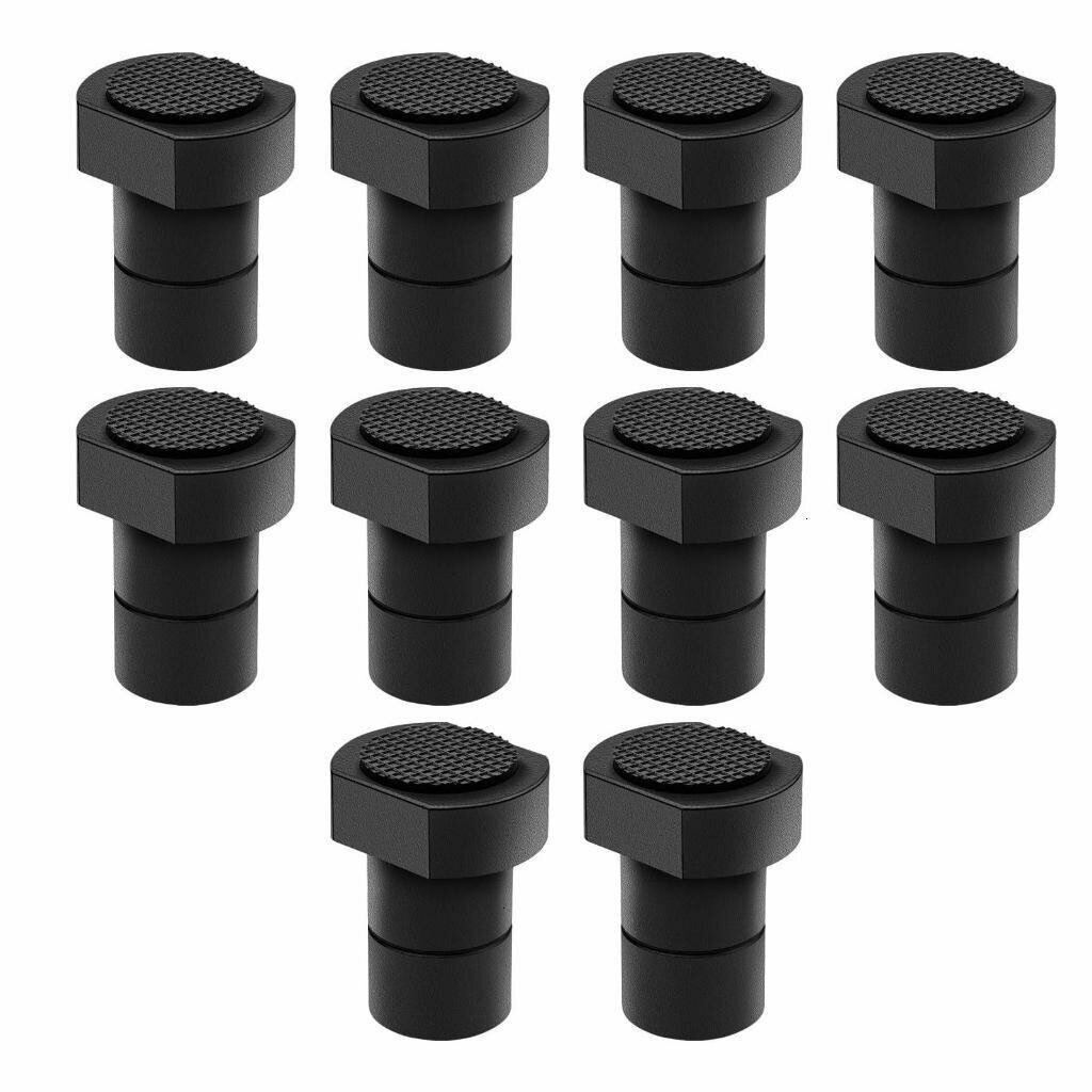 10ШТ Фиксаторы для выравнивания верстака Установочные зажимы для скамеек Собачий зажим Стопоры для колышков верстака для плотницких работ