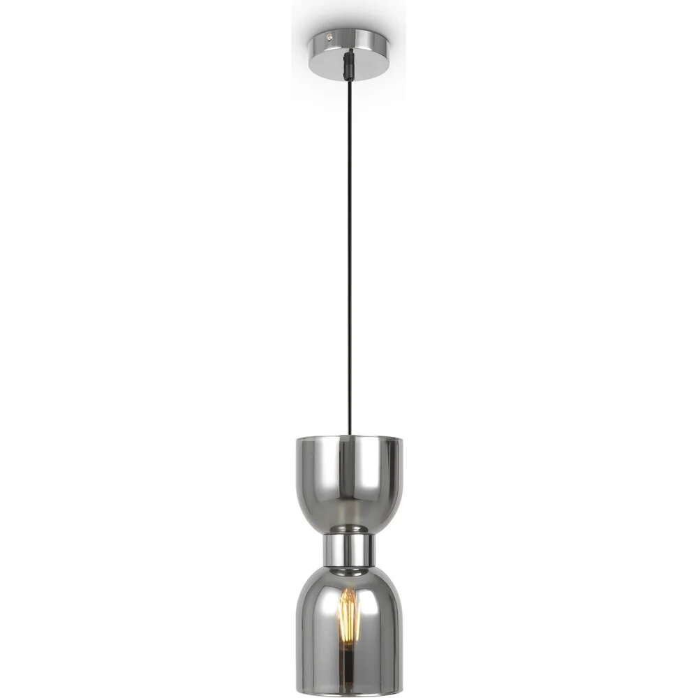 Подвесной светильник Freya savia 1хe27x60w металл хром FR5203PL-01CH1