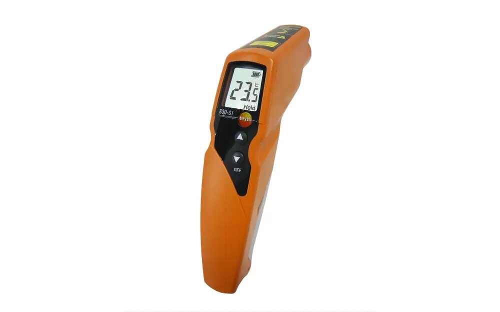 Testo 830-S1 - промышленный пирометр, оптика 10:1, 1-точечный лазер На Главную testo 830-S1