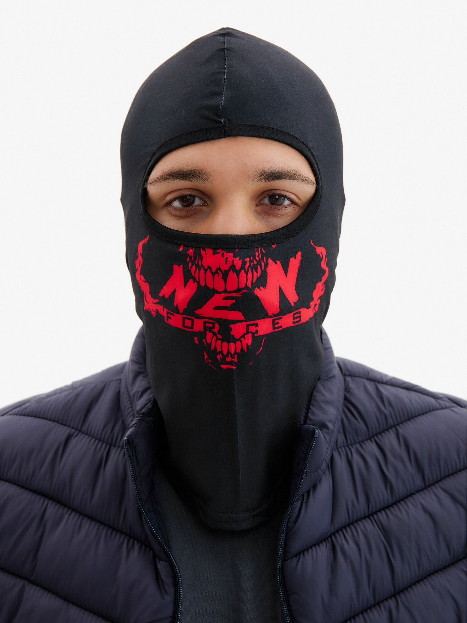 Маска - балаклава New Forces, размер ONE SIZE, чёрная, возраст: взрослый