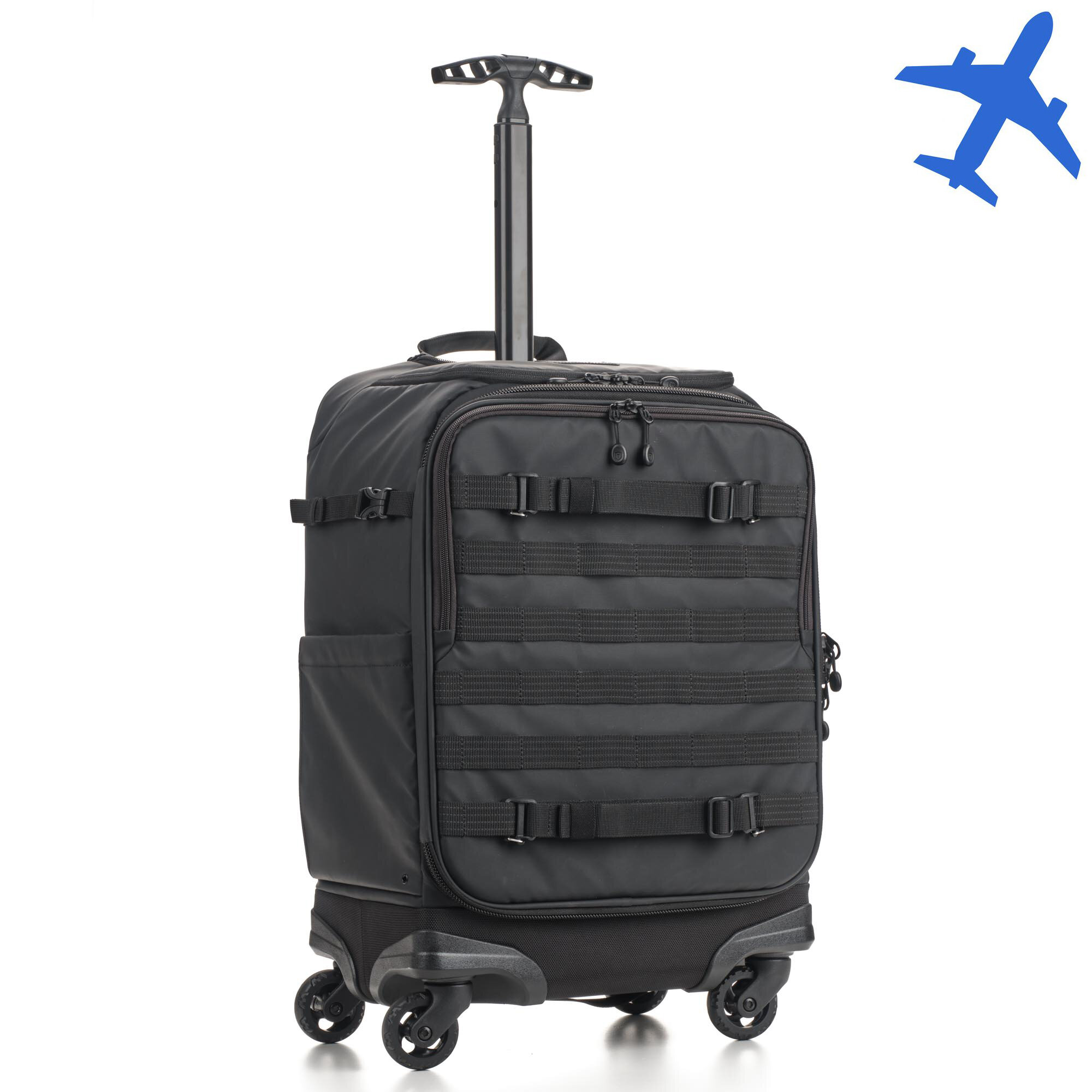 Чемодан-Рюкзак на колесах Tenba Axis v2 28L Spinner Backpack Black для фототехники