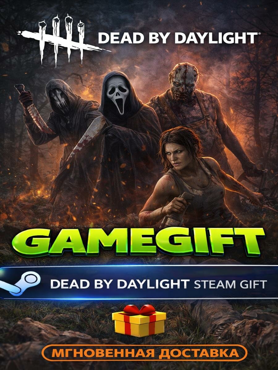 Игра Dead by Daylight для STEAM ПК (PC) | Страна активации - Россия | Подарком на Ваш аккаунт | Автовыдача