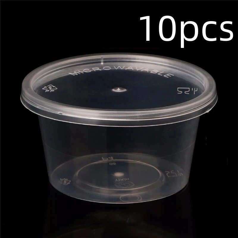 Одноразовые пластиковые контейнеры для соуса 100 мл