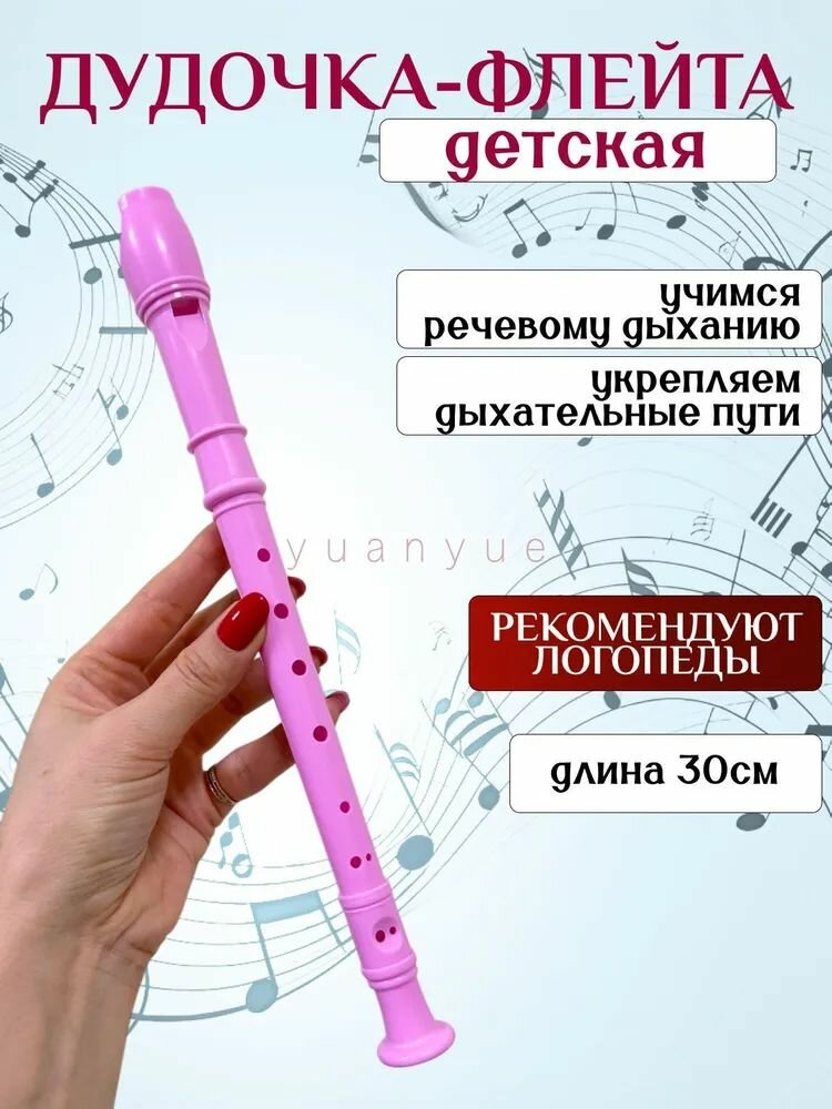 Детские музыкальные инструменты флейта дудочка