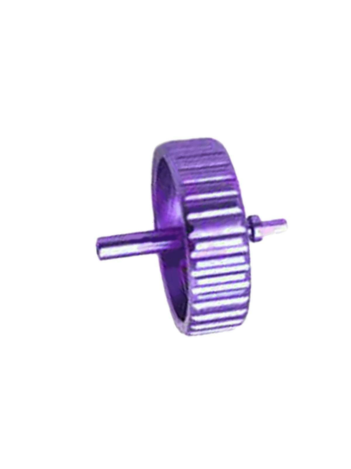 Металлическое колесико мыши One Thunder God ML903 — фиолетовое