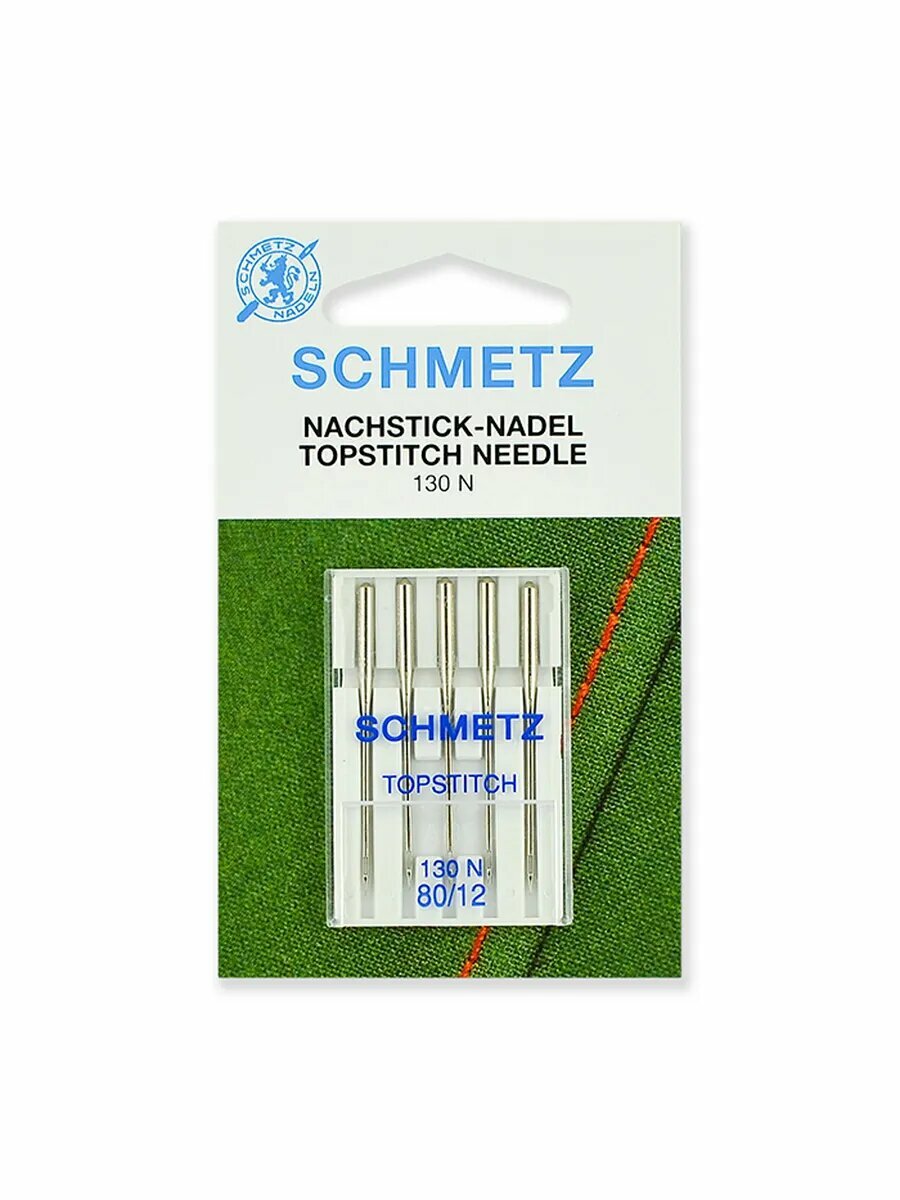Иглы для швейных машин Топ Стич 130/705H NM №80