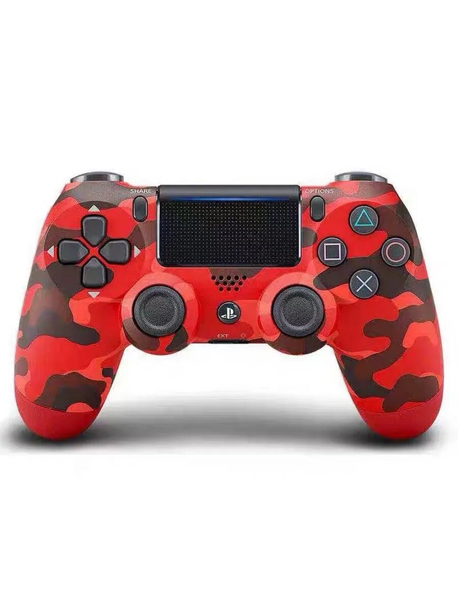 Игровой контроллер (камуфляжный красный, беспроводной)
