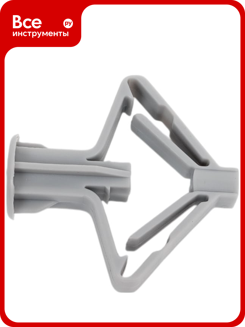 Дюбель-бабочка для гипсокартона Доброга 10x50 мм, 50 шт. 5 ТД-00013760