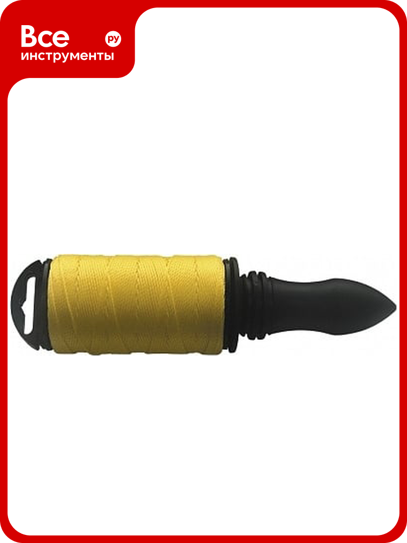 Нейлоновый шнур на катушке РемоКолор 14-0-035 с корпусом из пластика гибкой нейлоновой нитью для промышленного