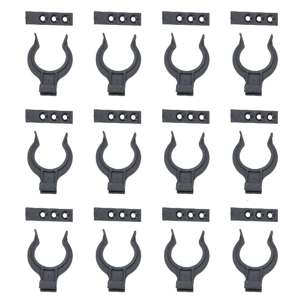 Пластиковые крепёжные клипсы для цоколей кухонных шкафов