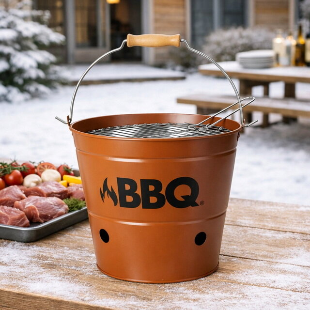 Настольный гриль Grill 26 см оранжевый, Koopman, C83000070