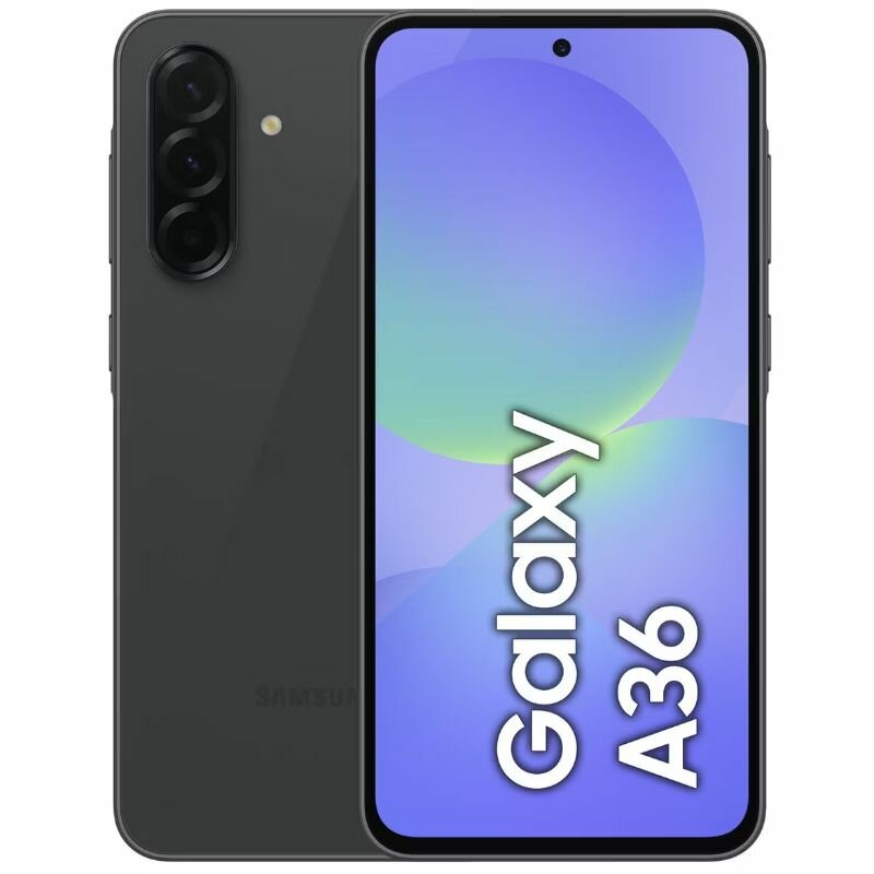 6,6" Смартфон Samsung Galaxy A36 5G 128/8 ГБ (SM-A366) 2025, черный