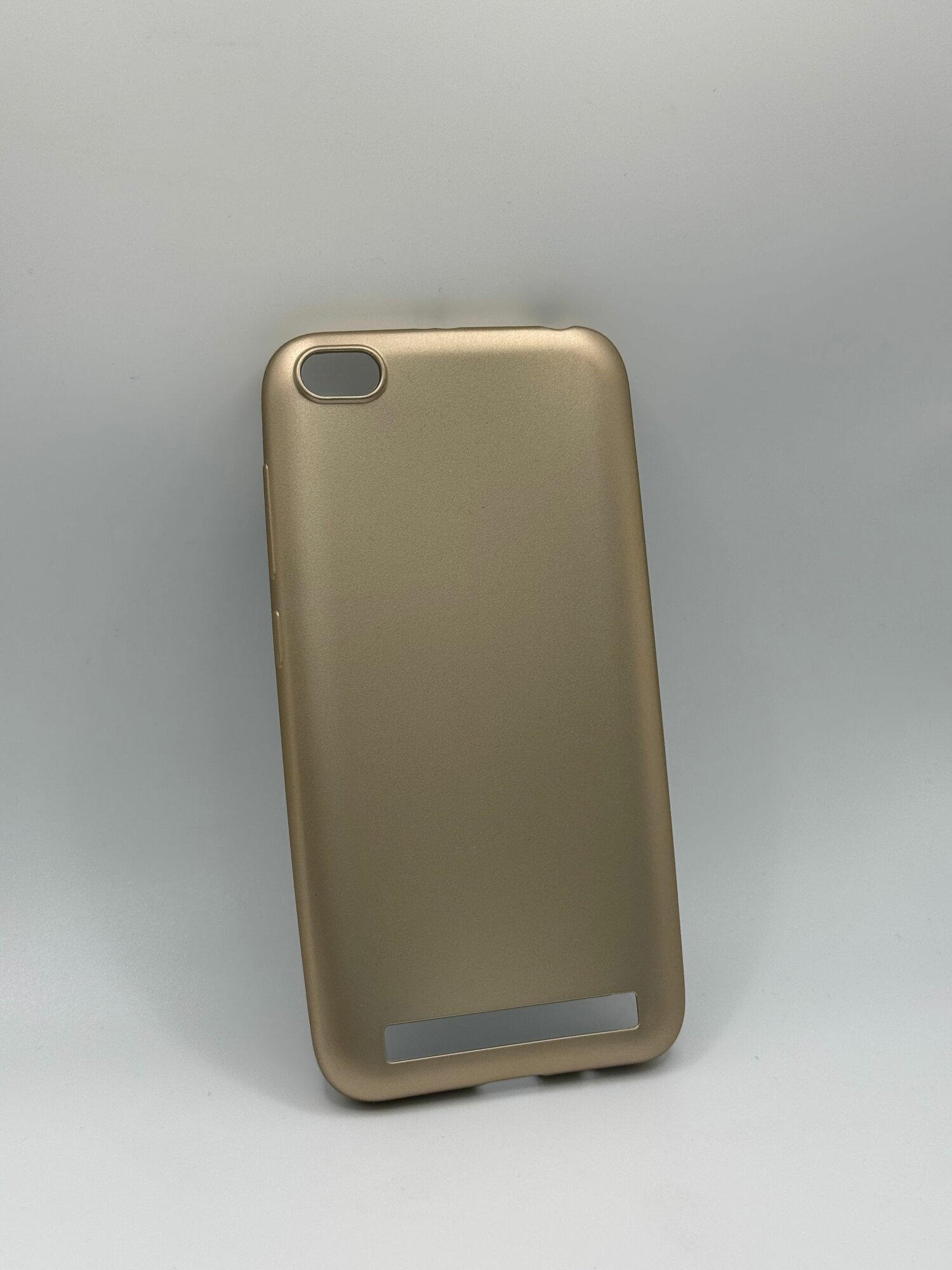 Чехол силиконовый J-case для Redmi 5A золотой