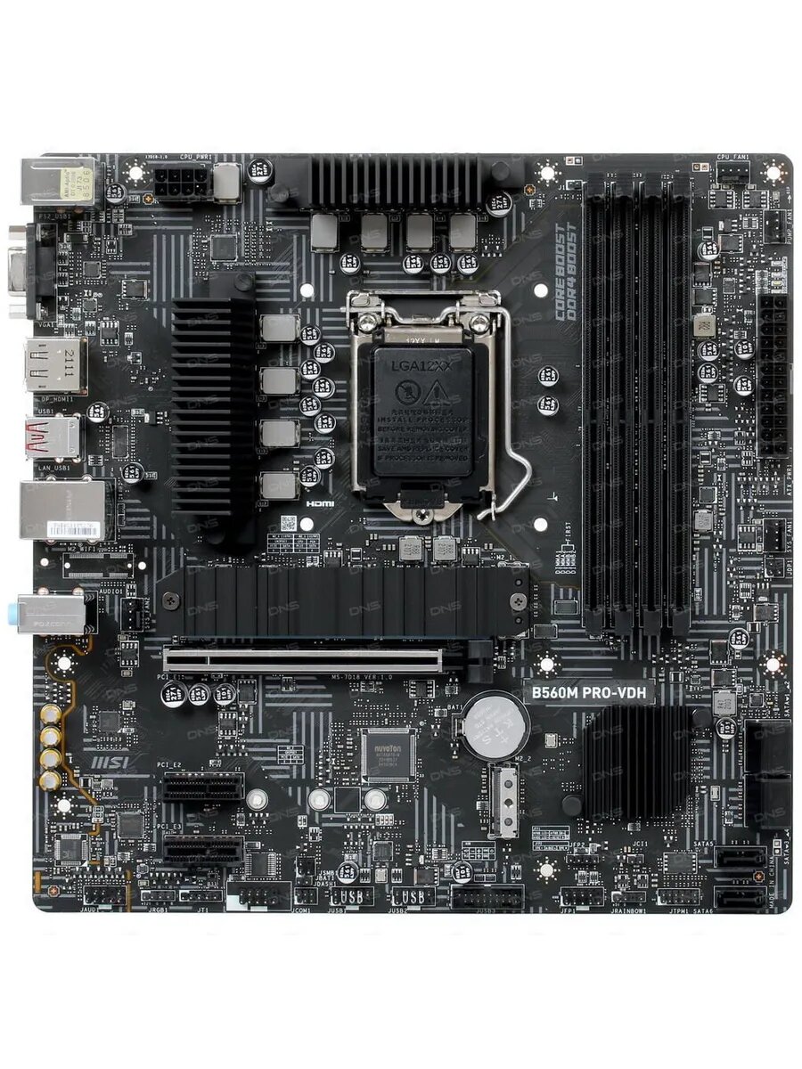 Материнская плата B560M PRO-VDH - LGA 1200, DDR4