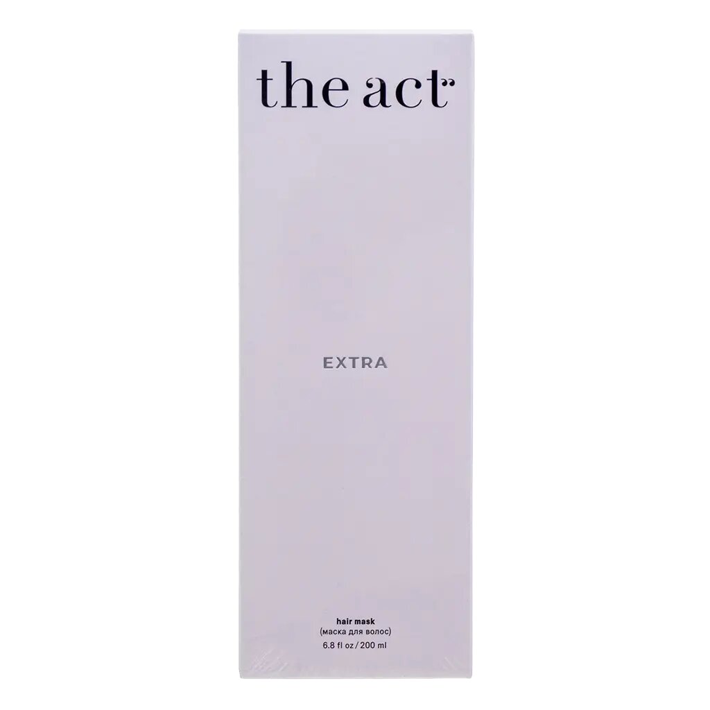 The Act Восстанавливающая маска Extra для волос с маслами и протеинами 200 мл 1 шт