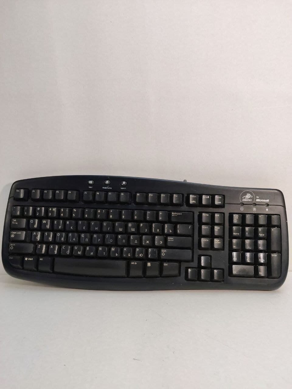 Клавиатура Microsoft Basic Keyboard 1.0A RT9480 PS/2 черный — фото 1
