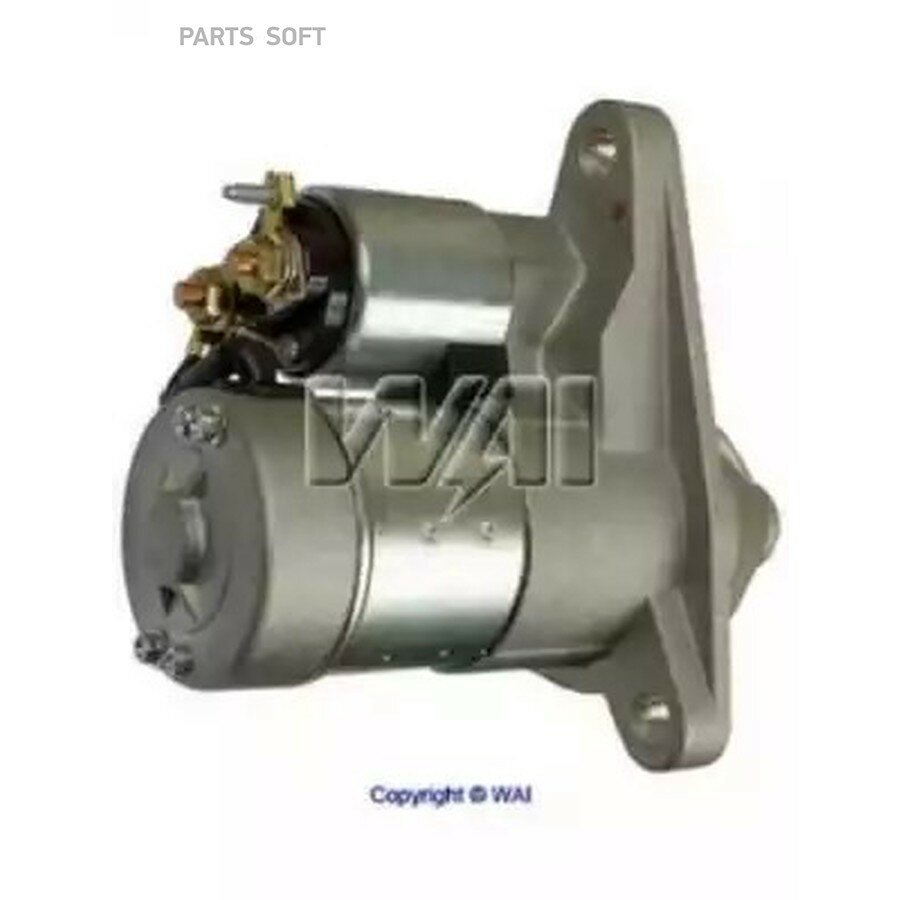Стартер (новый) NISSAN JUKE (F15) QASHQAI / QASHQAI +2 I (J10 NJ10 JJ10E) X-TRAIL I (T30 T31) от официального дистрибьютора, WAI, артикул 17982N