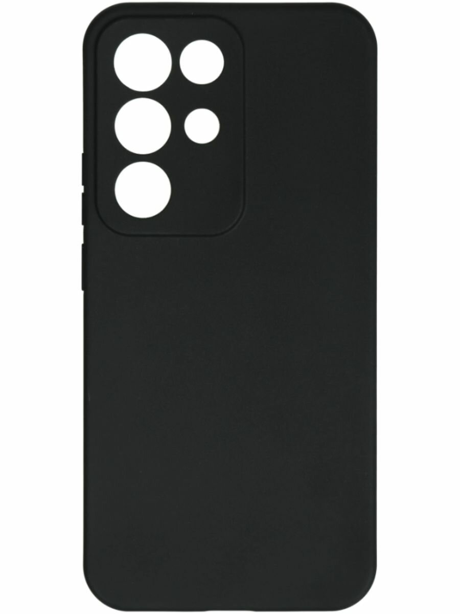 Чехол-накладка Borasco Silicone Case для смартфона Realme C85 Pro, черный