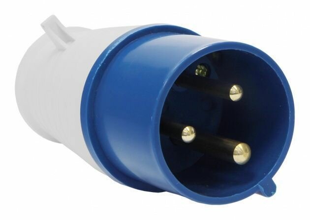 Вилка силовая СЭ-023 переносная 2Р+PE 32А 220В IP44