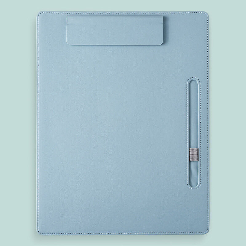 Папка-планшет A4, папка для документов, книга для подписей, кожаная высококачественная папка для деловых контрактов с отделением для ручки, офисная папка для презентаций продаж