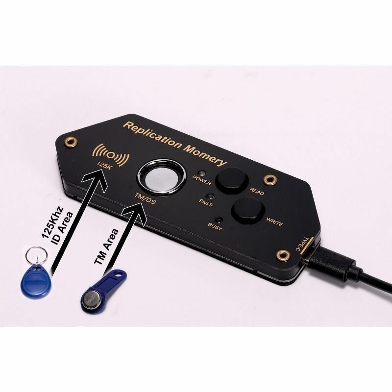 Универсальный премиум комплект для копирования RFID и iButton модели RW1990, предназначенный для домофонов и систем безопасности