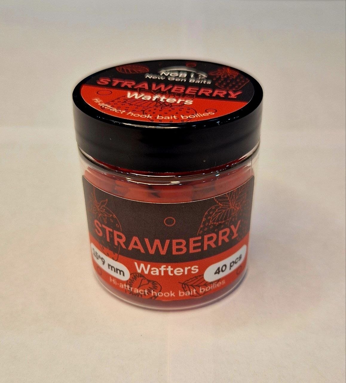 NGB Бойлы нейтральные Wafters Strawberry 15x9