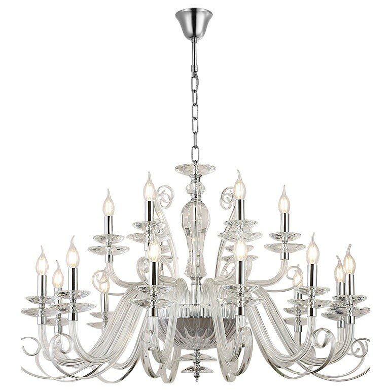 Подвесная люстра Newport ANNABELLE 8576+12/C chrome