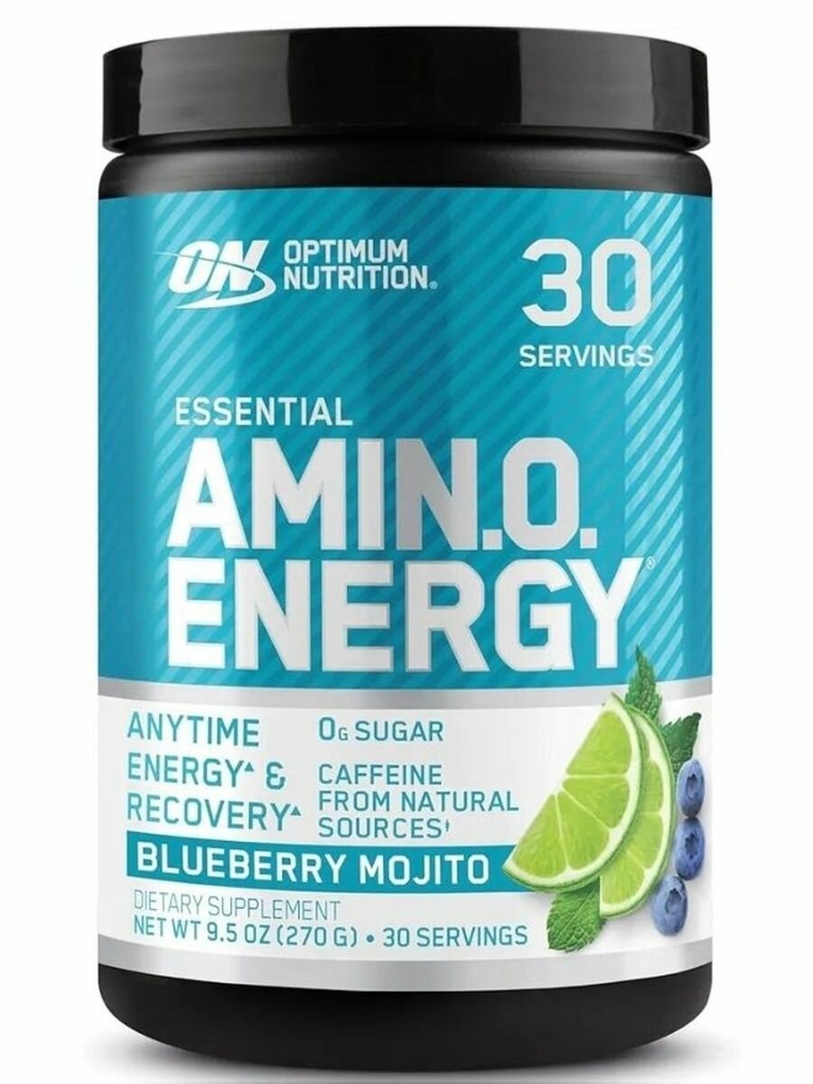 Аминокислотный комплекс Optimum Nutrition Essential Amino Energy 270 гр, Черничный Мохито