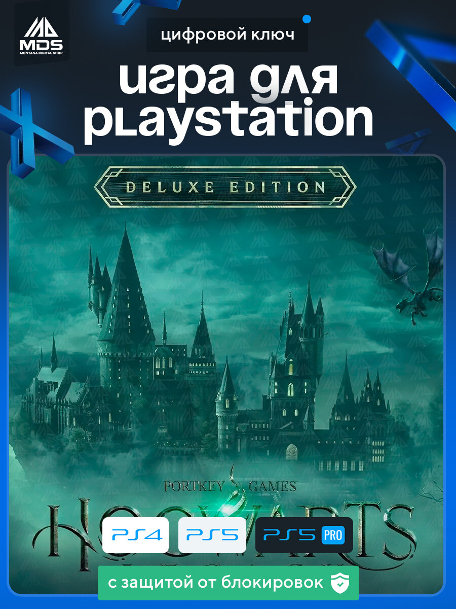 Игра Hogwarts Legacy Deluxe Edition для PlayStation 5 (аккаунт с игрой, позиция П3)