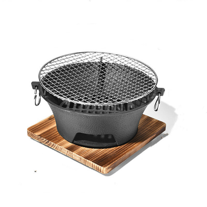 Чугунная угольная печь, BBQ печь, нагревательная угольная печь, печь для заваривания чая, домашние инструменты, полный набор, глиняная печь для обжига чая